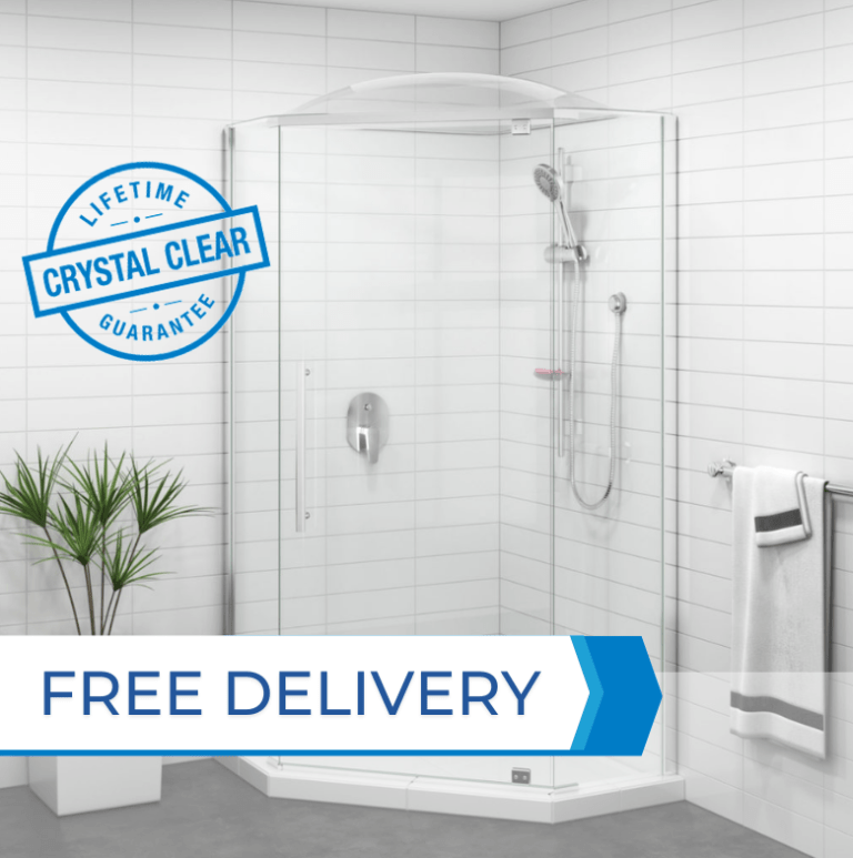 DIY Showerdome for Angle Front Showers